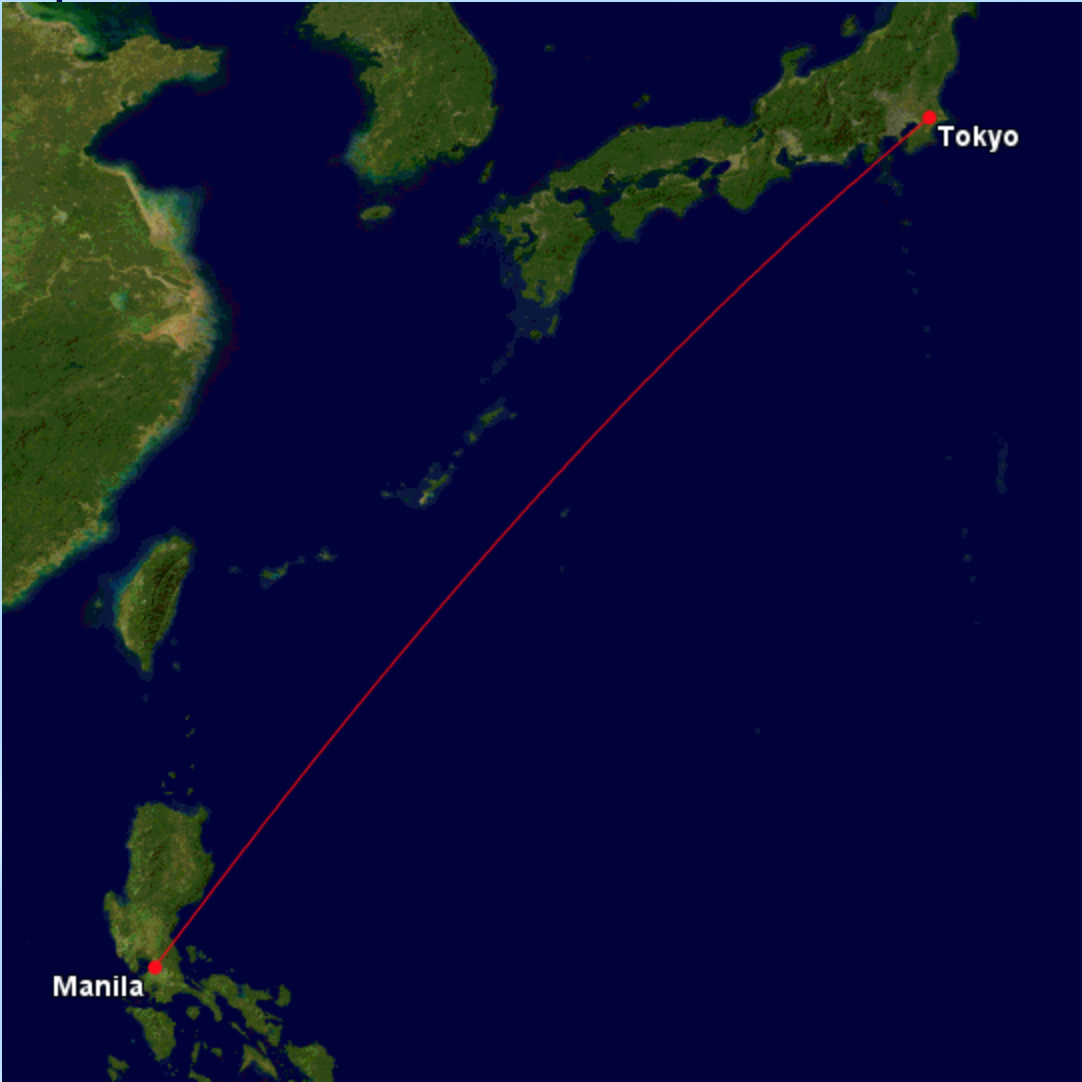 Ulasan: Philippine Airlines Economy Class A330 Manila to Tokyo Narita ...