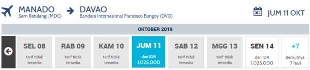 Garuda Indonesia Resmikan Rute Manado (MDC) - Davao (DVO) - PinterPoin