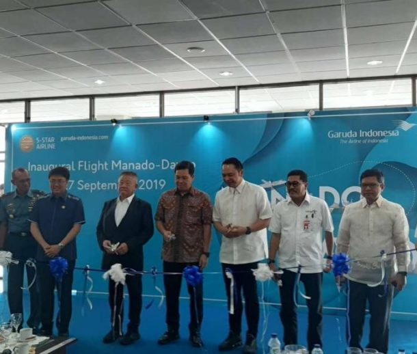 Garuda Indonesia Resmikan Rute Manado (MDC) - Davao (DVO) - PinterPoin