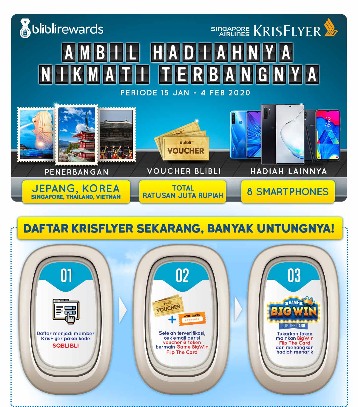 Daftar KrisFlyer Sekarang dan Dapatkan Penerbangan Gratis! - PinterPoin