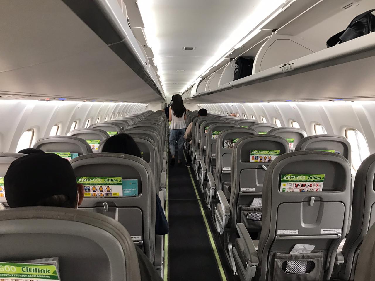 Flight Review: Citilink ATR 72-600 Jakarta Halim Perdanakusuma ...