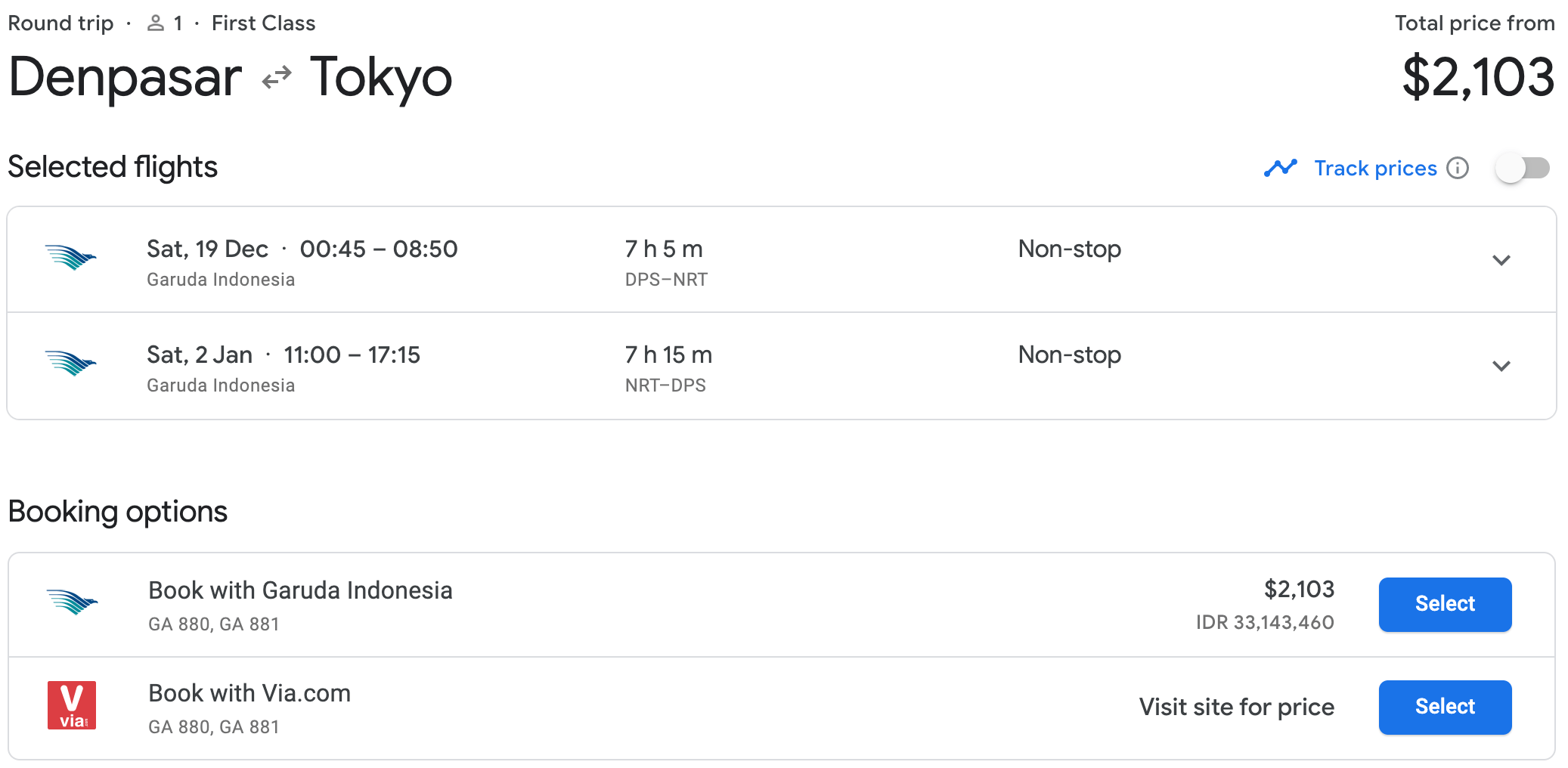 Garuda F DPS - NRT RT - PinterPoin
