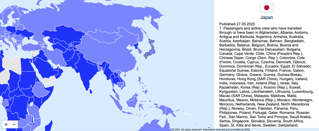 IATA Japan - PinterPoin
