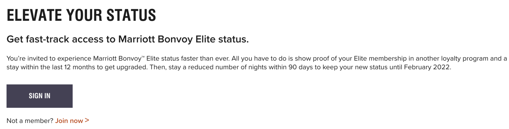 Dapatkan Status Gold/Platinum Marriott Bonvoy dengan Status Match ...