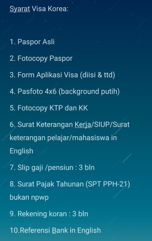 Panduan Lengkap Membuat Visa Korea Multiple Entry - PinterPoin