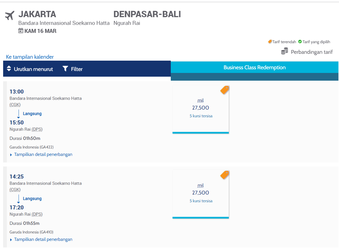 Garuda-CGK-DPS - PinterPoin