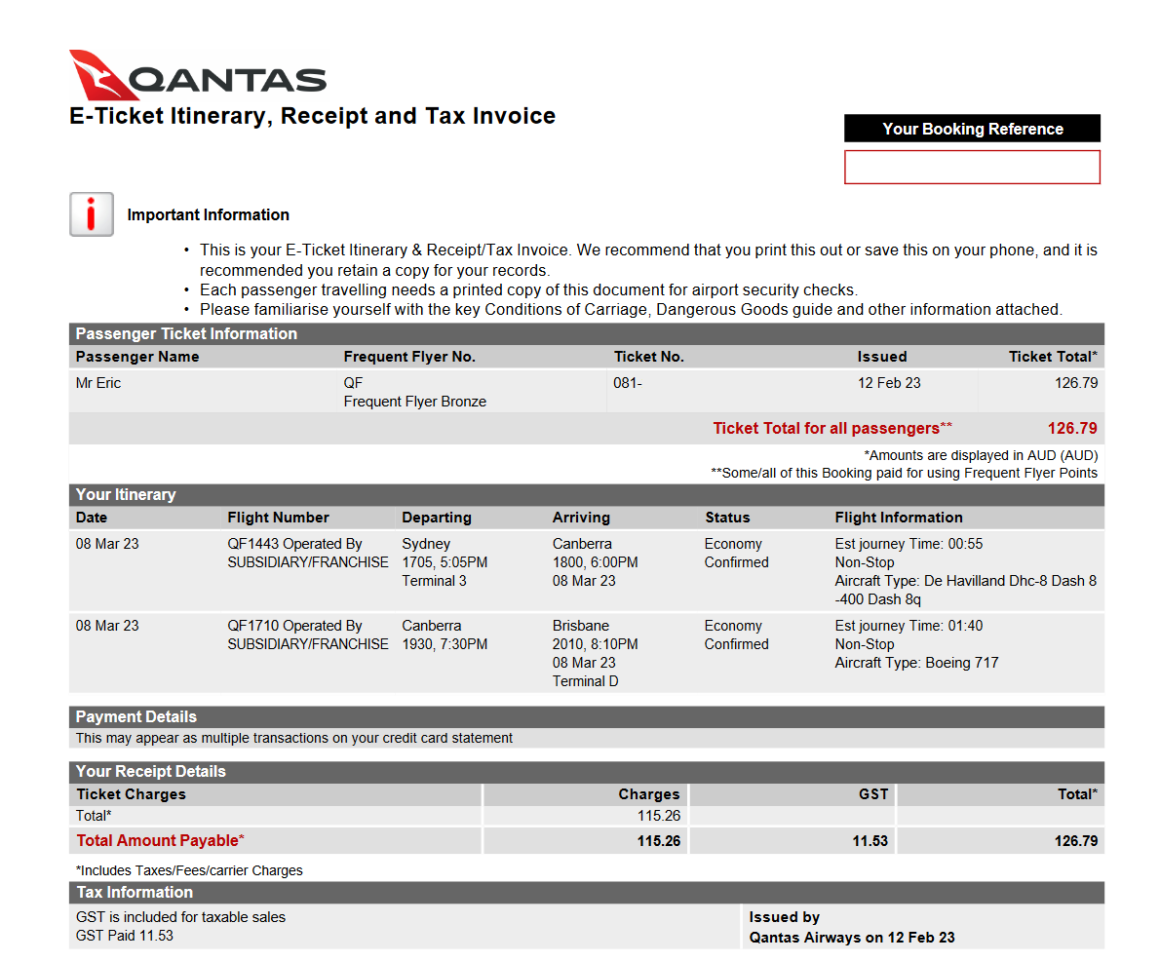 Flight Review: QantasLink Economy Class Boeing 717 Canberra (CBR ...