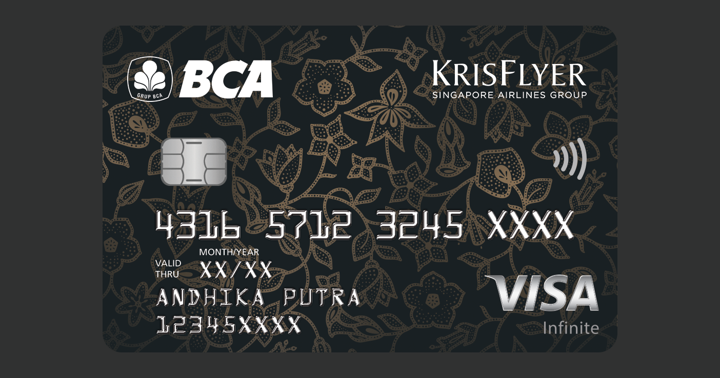 Review: Kartu Kredit BCA Singapore Airlines KrisFlyer Visa Infinite ...