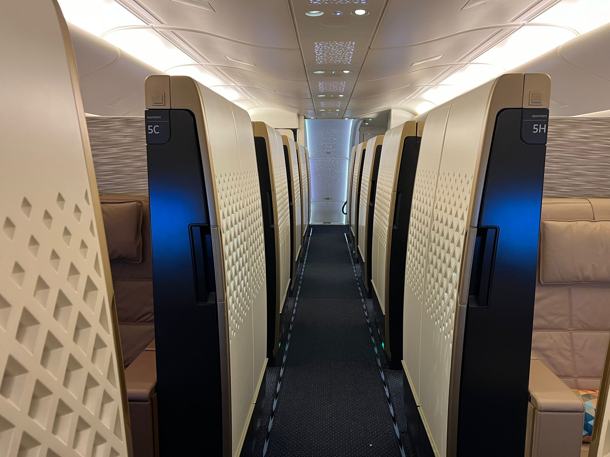 Flight Review: Etihad Airways First Class Apartment A380-800 London ...