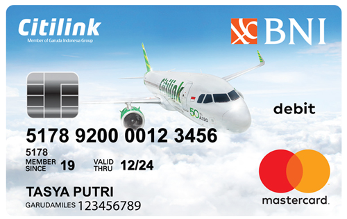 Menarik: Kartu Debit BNI Citilink - PinterPoin
