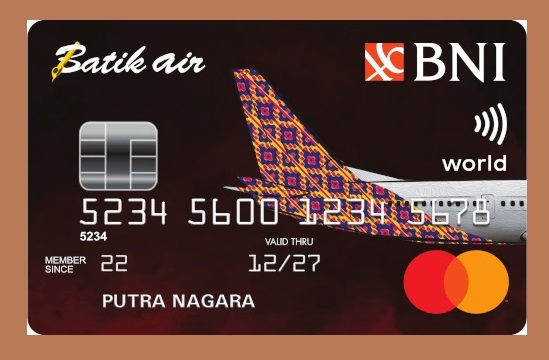 Review: Kartu Kredit BNI Batik Air World - PinterPoin