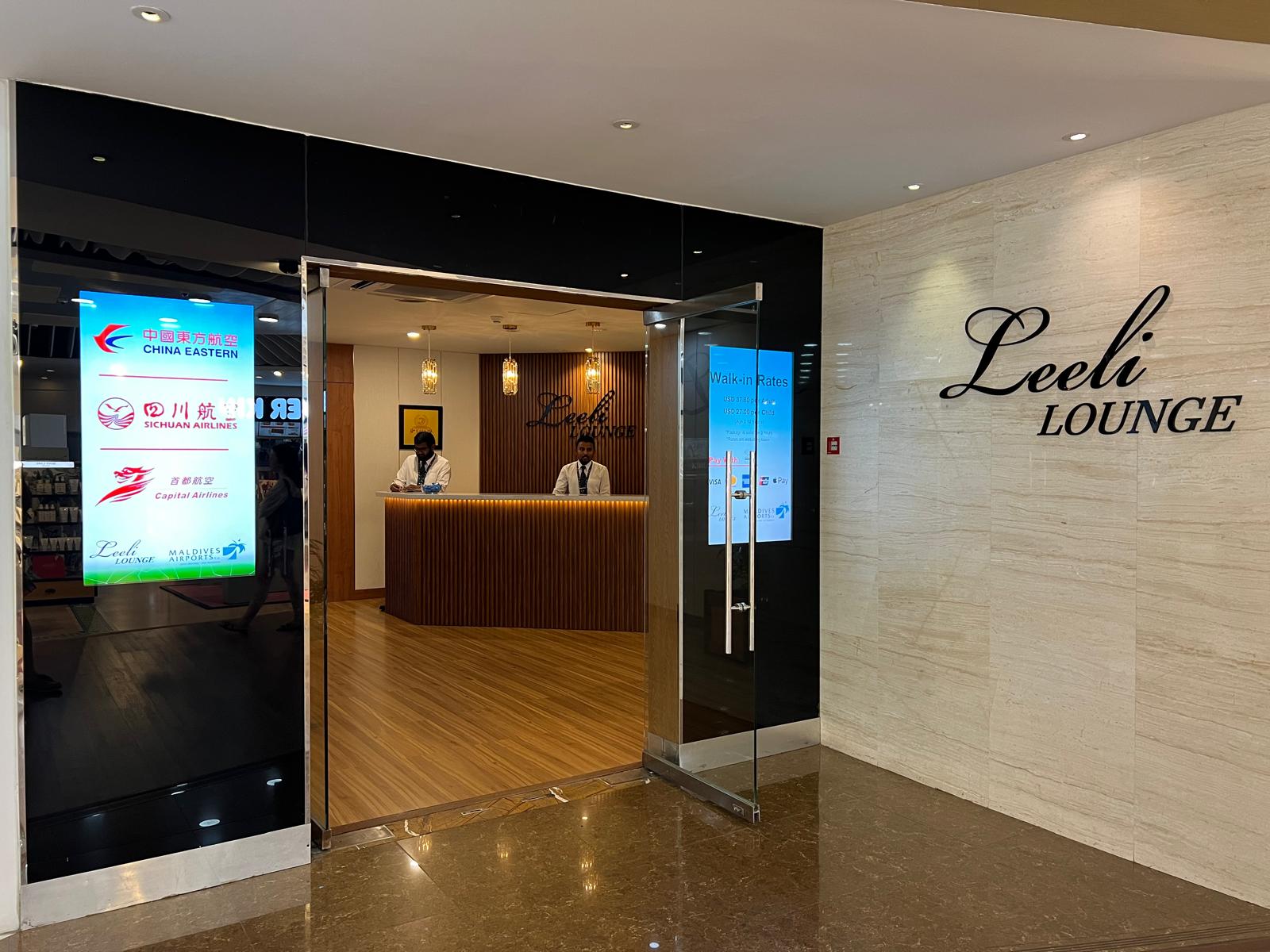 Lounge Review: The Leeli Lounge, Malé Velana International Airport ...