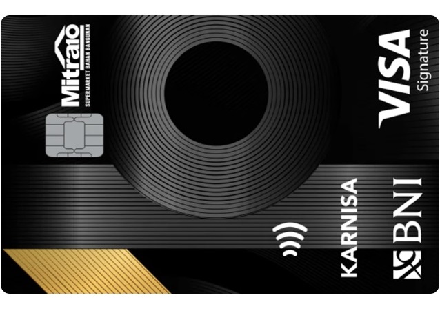 Review: Kartu Kredit BNI Mitra10 Visa Signature - PinterPoin