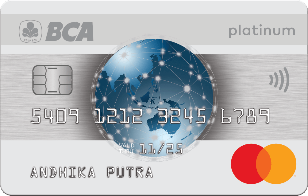 Review: Kartu Kredit BCA Mastercard Platinum "Globe" - PinterPoin